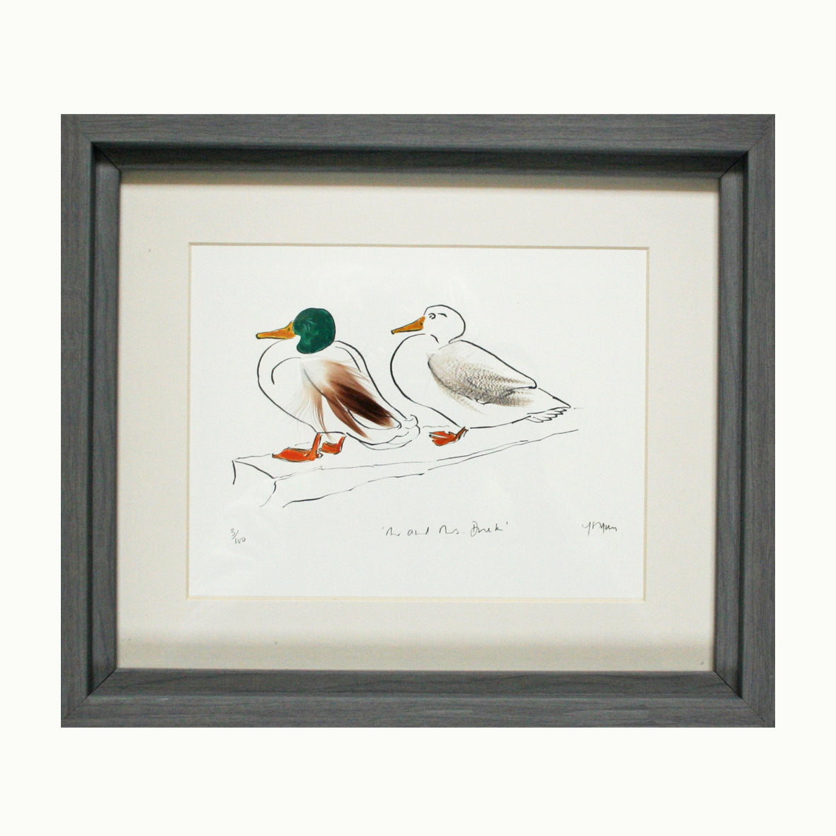 Ducks Prints – Cluck Cluck! From Suffolk